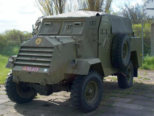 Veteran armoured vehicles in the danish army